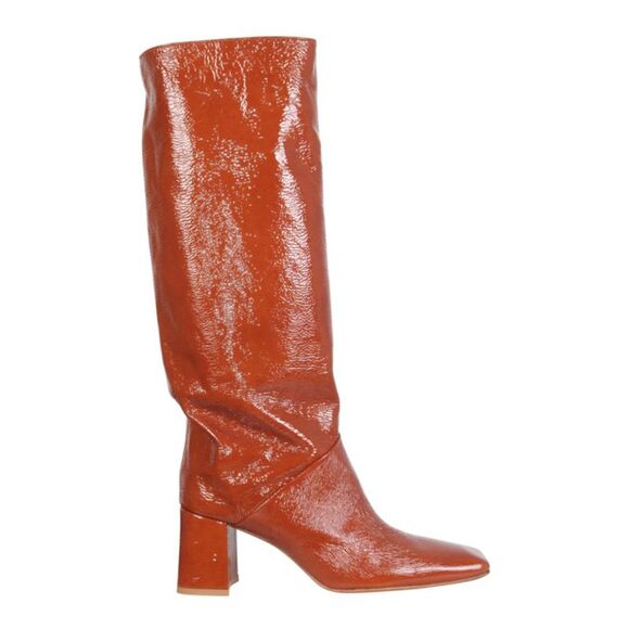 Miista | Shoes | Miista Womens Brown Comfort Finola Square Toe Block ...